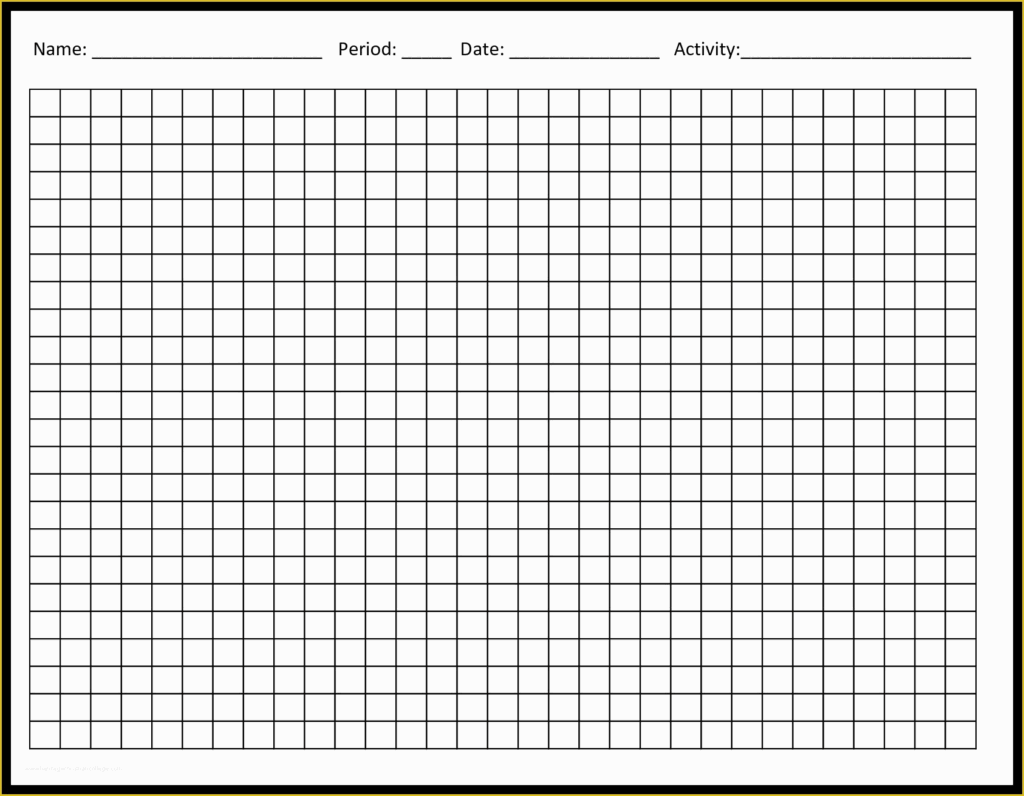 Printable Blank Charts: The Ultimate Tool for Organization and ...