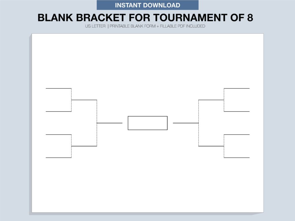 Blank Brackets Printable: The Ultimate Tool for Organizing Your ...