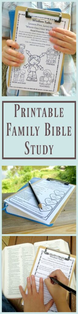 Free Printable Family Bible Study Lessons: Enhance Your Family's ...