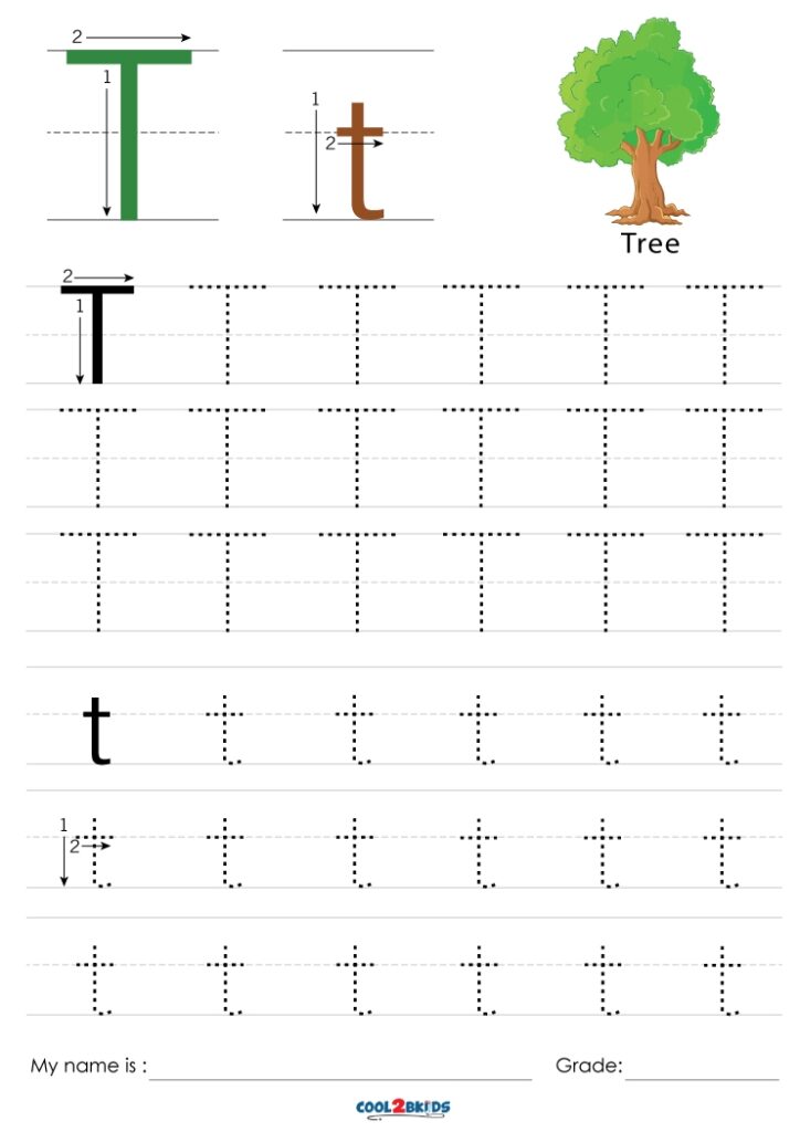Mastering Handwriting with Letter Tracing Worksheet - Premium Printable