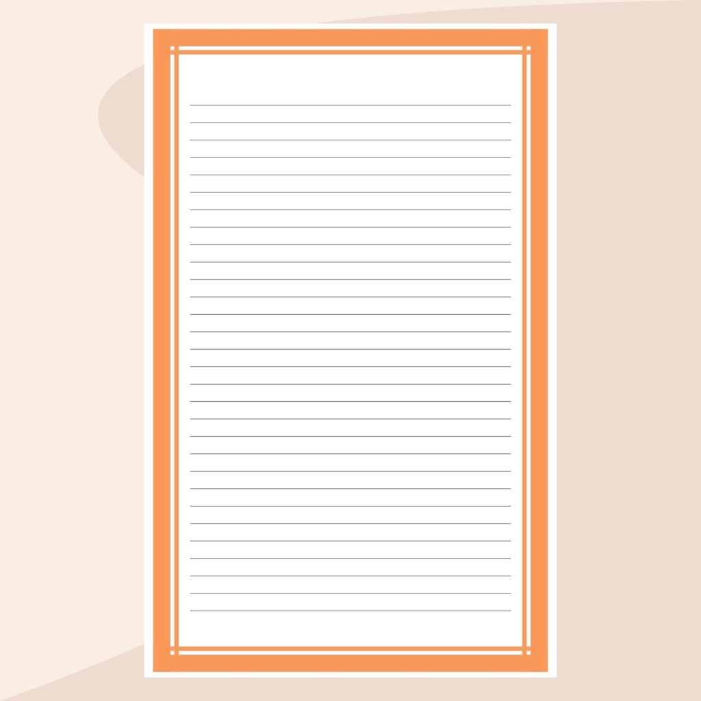 Printable Line Paper: The Ultimate Guide - Premium Printable