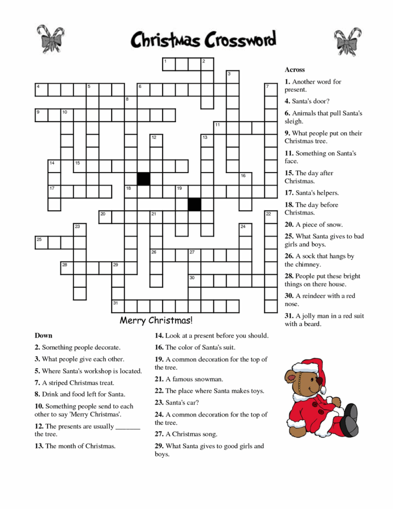 Holiday Crossword Puzzles: The Perfect Brain Teasers for Festive Fun ...