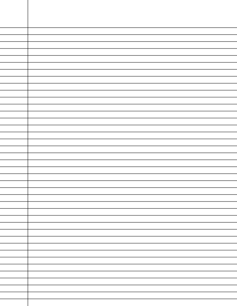 Lined Paper Printable: The Ultimate Tool for Organization and ...