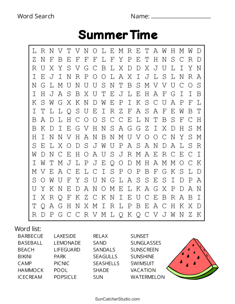 Unlock the Fun with Printable Word Searches Puzzles! - Premium Printable